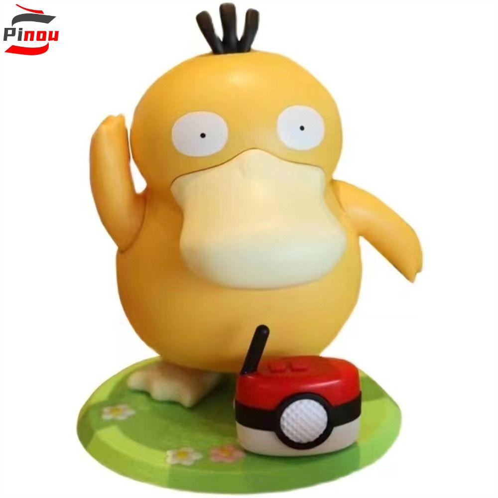 PINOU Psyduck Music Box แบบพกพาตลก Sounding ของเล่นอะนิเมะเด็กของขวัญ ...