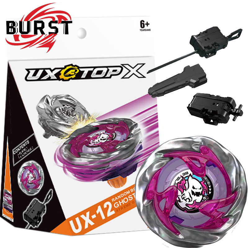Bey X UX-12 Ghost Circle Bey Xtreme พร้อม Launcher Led Grip ชุดสําหรับ Bey Burst ของเล่นเด็ก ...