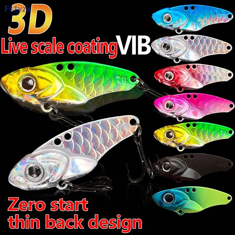 Fstyzx 1pcs 5-15g โลหะ Spinner เหยื่อตกปลา VIB ช้อนตกปลา Lure Crank Bass เหยื่อ Hard ประดิษฐ์ ...