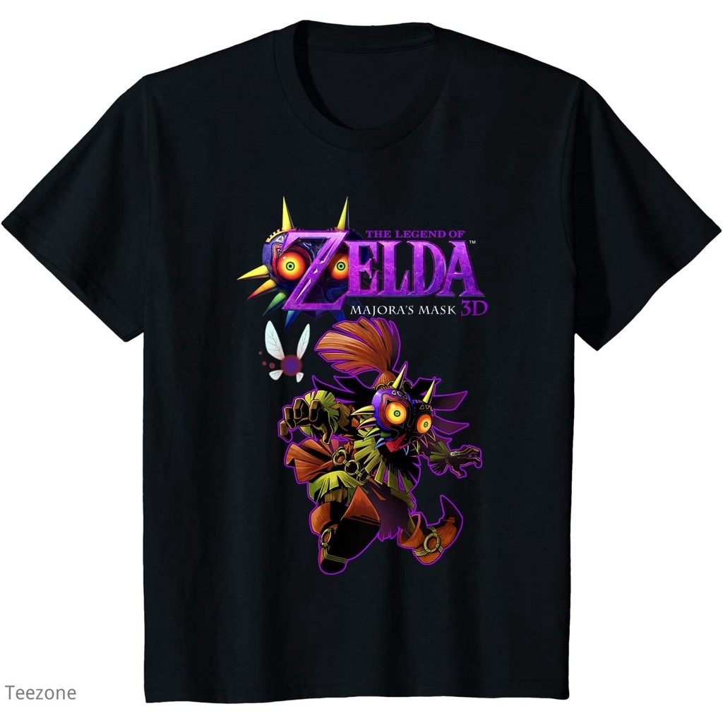 The Legend of Zelda The Legend of Zelda Pattern Print Men เสื้อยืดแขน ...