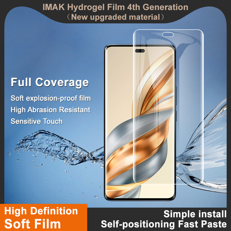 Original Imak Honor X9C 5G Full Cover Screen Protector Soft Clear Front Hydrogel Film | Shopee ...
