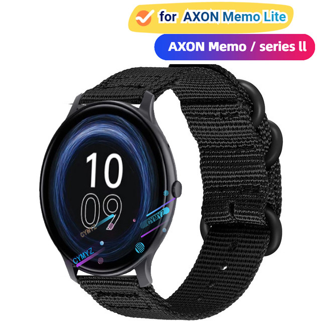 สาย AXON Memo Lite สายไนลอน AXON Memo series ll strap สายรัดข้อมือกีฬา | Shopee Thailand