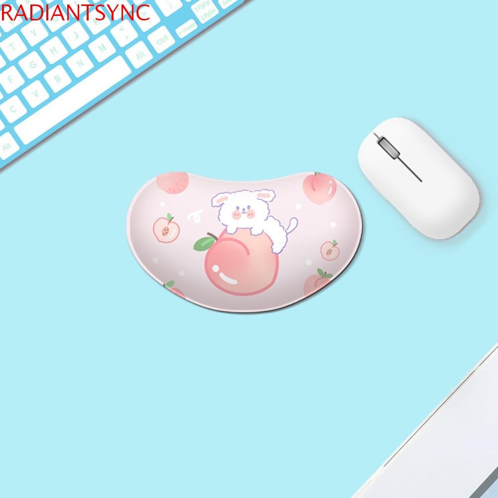 Radiantsync แผ่นรองเมาส์การ์ตูนข้อมือ, Comfort Anti-slip น่ารัก Wrist Rest Pad, Wrist Rest ยาง ...