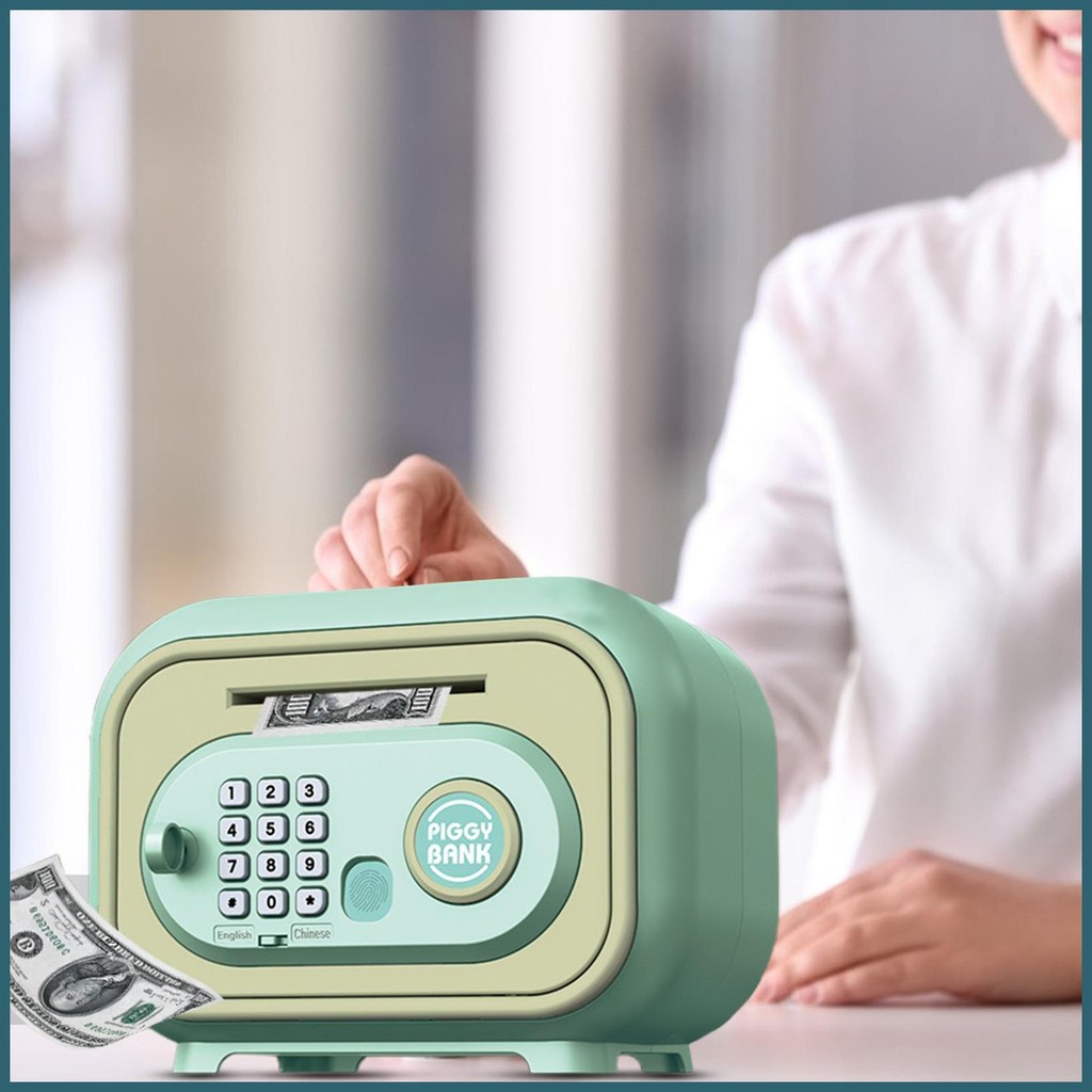 Money Saver น่ารักเงินสดเหรียญคอนเทนเนอร์ Key Saving Machine Electronic ...