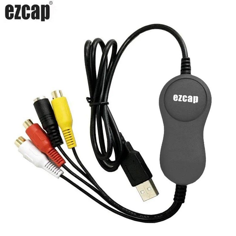 Ezcap 159 USB 2.0 Audio Video Capture Card Recording CVBS คอมโพสิต S ...