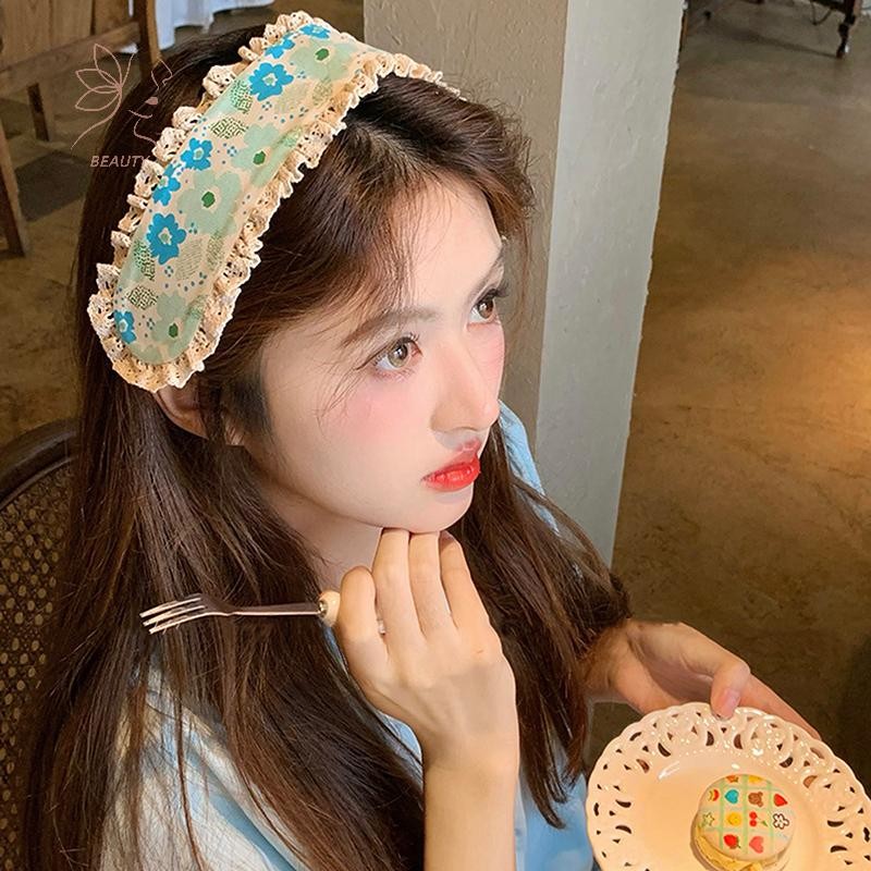 [maybeauty] เด็ก Magic Hair Hoops Bangs วางโพสต์ดอกไม้บด Hairband ...