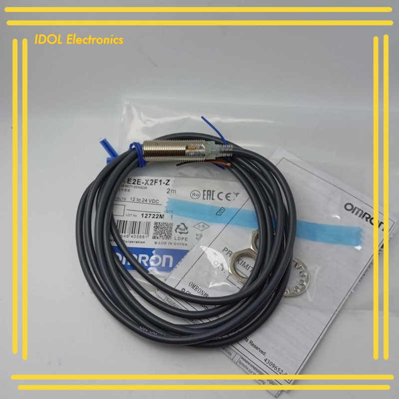 ราคาถูก! E2E-X2F1-Z Proximity เซ็นเซอร์จับโลหะ ระยะจับ 2มิล เกลียว 12มิล 12-24V PNP NO ล้างสต๊อก ...