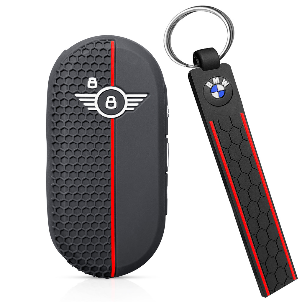 สําหรับ Mini Cooper S SE Aceman 2024 2025 ซิลิโคนกุญแจรถผู้ถือปลอก Key ...