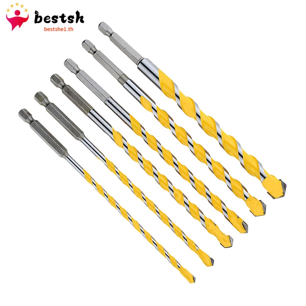 Bestshe ️1 ชิ้น Hex Shank 160 มิลลิเมตรทังสเตนคาร์ไบด์เจาะบิตสําหรับ ...