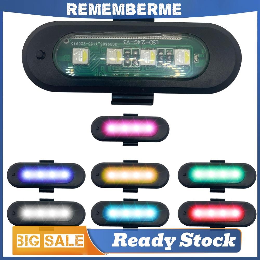 Rc Drone Strobe Light Anti-collision LED ไฟเตือนจักรยานพร้อมรีโมท ...