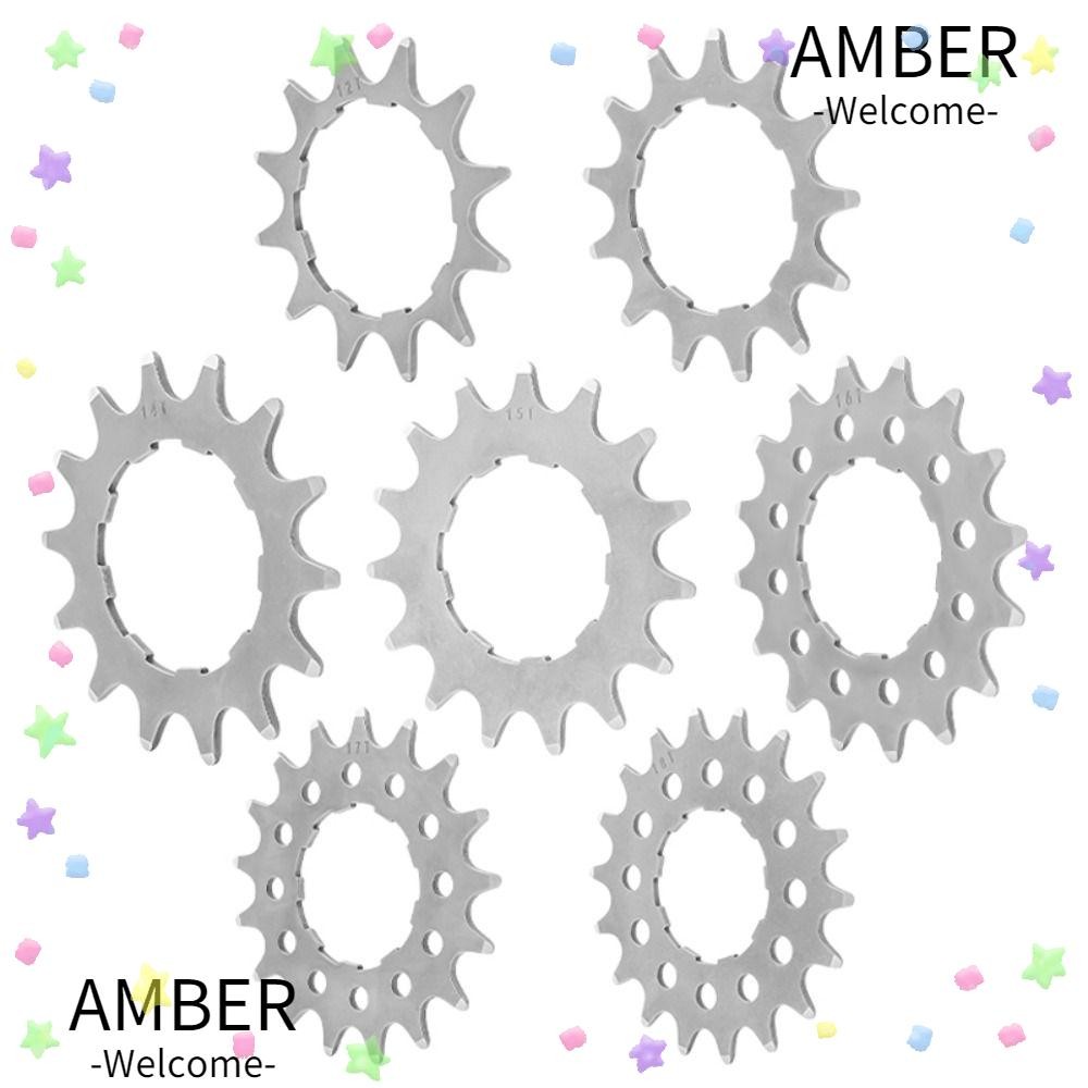 Amber จักรยาน Cassette Cog, 12T 13T 14T 15T ความเร็วเดี่ยว Flywheel Cog ...