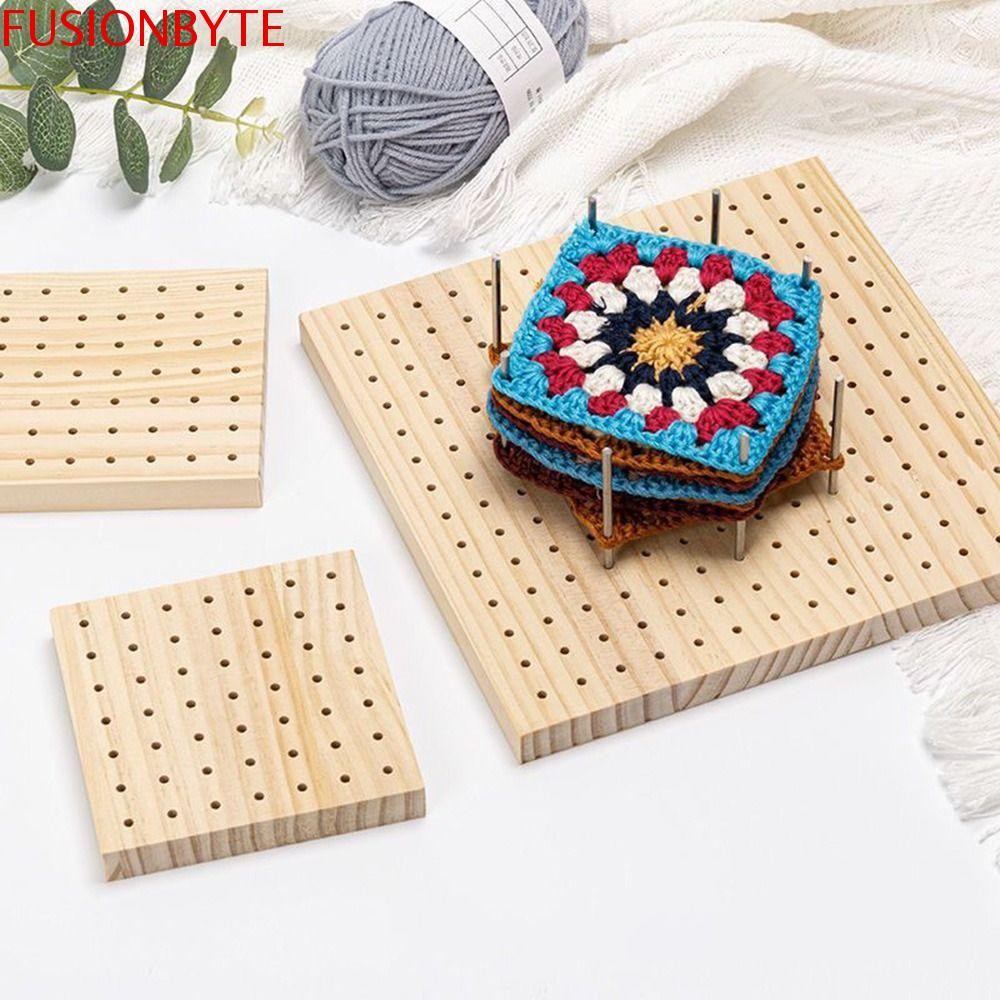 Fusionbyte โครเชต์การปิดกั้น Boards, DIY สแควร์ถัก Blocking Mat, หัตถกรรม Air Drying สานอุปกรณ์ ...