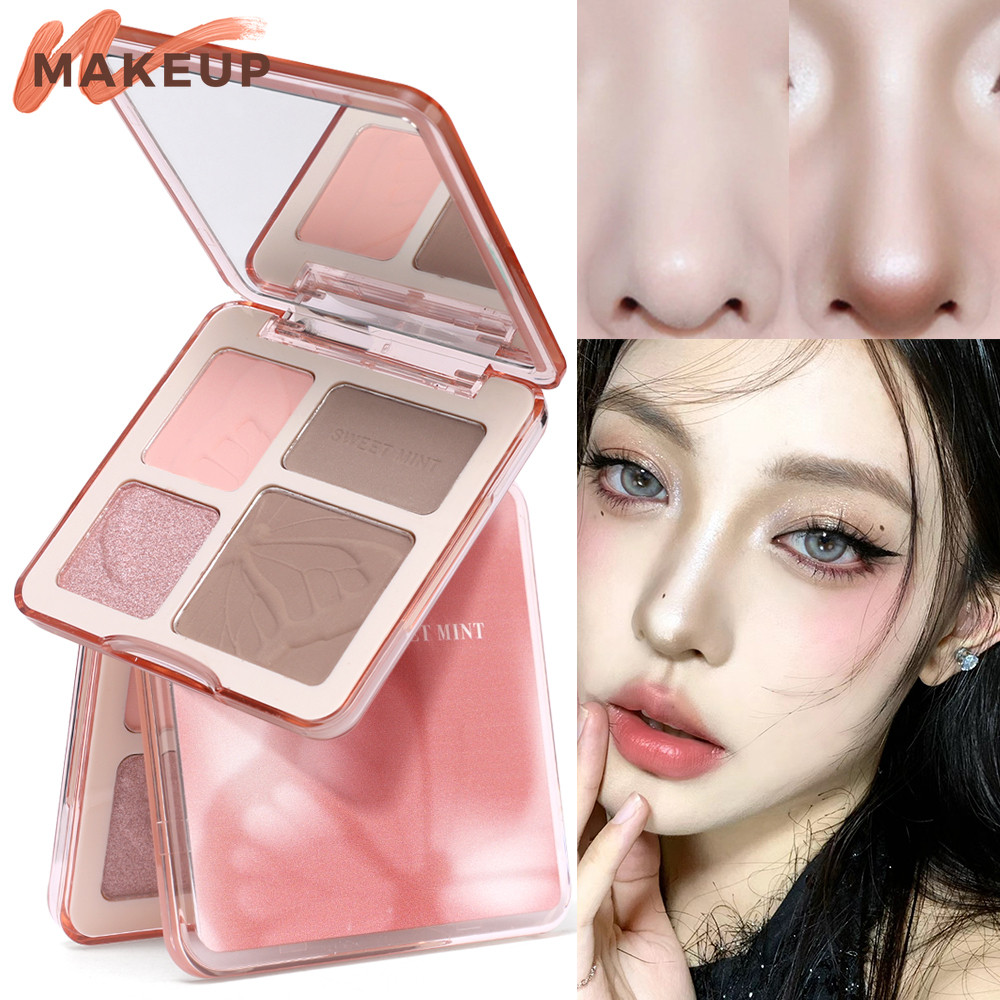 กันน้ํา ธรรมชาติ - Matte illuminator Highgloss Contour Powder - Face ...