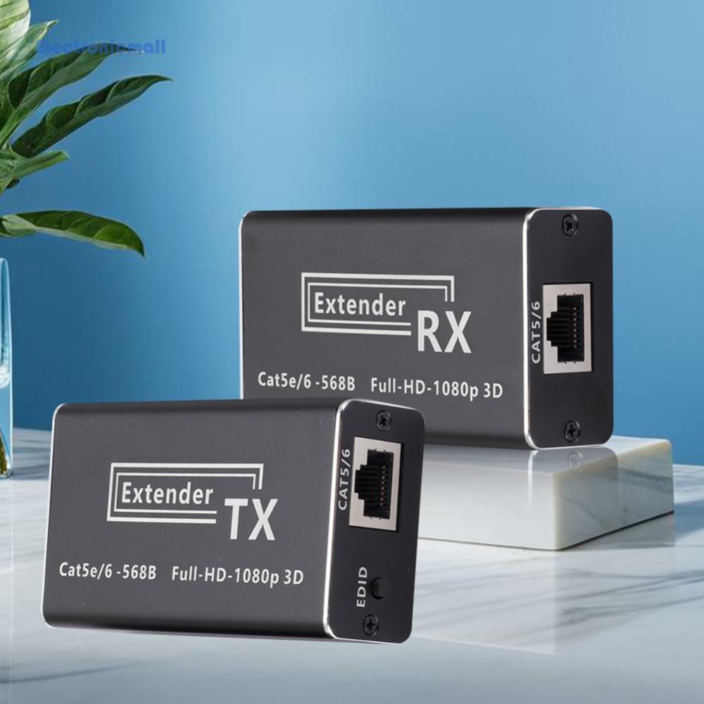 60m Extender Transmitter Receiver RJ45 by CAT5e CAT6 ขั้วต่อที่รองรับ ...