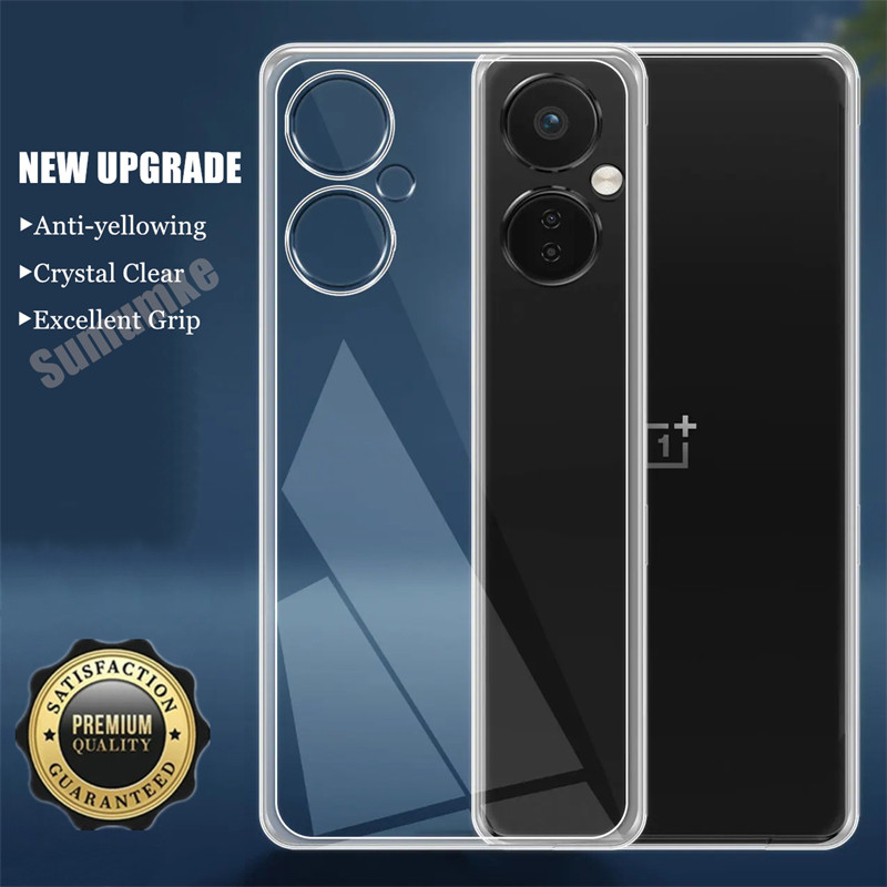 สําหรับ OnePlus Nord CE 3 Lite CPH2467 CPH2465 นุ่มซิลิโคนใสยืดหยุ่นกัน ...