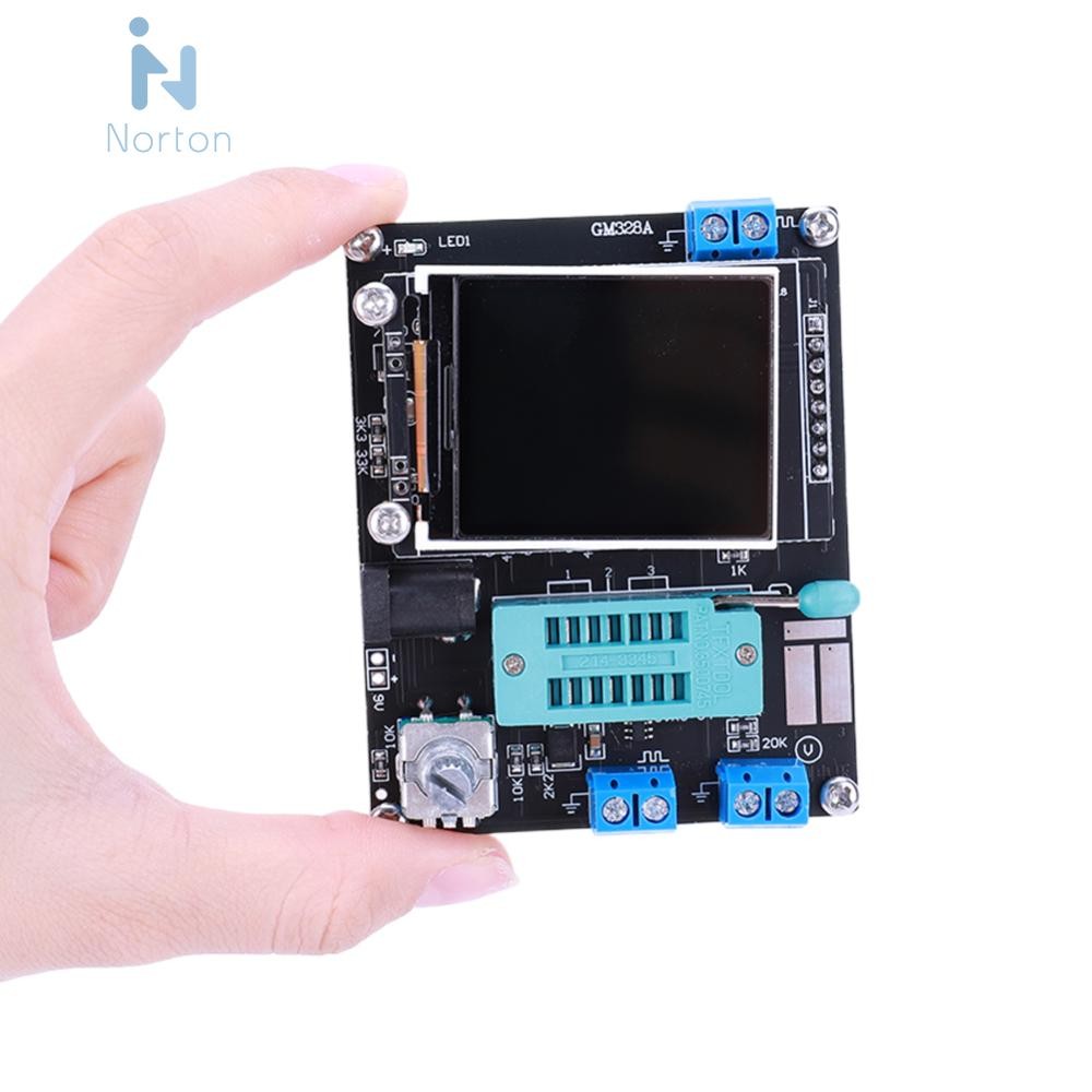 Gm328a เครื่องทดสอบทรานซิสเตอร์ Diode Capacitance Induction ESR Volt ...