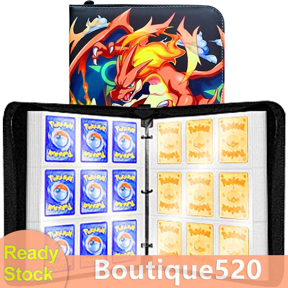 Trading Card Album Card Binder กันน้ํา PU Fit 400 /900 Card Trading ...