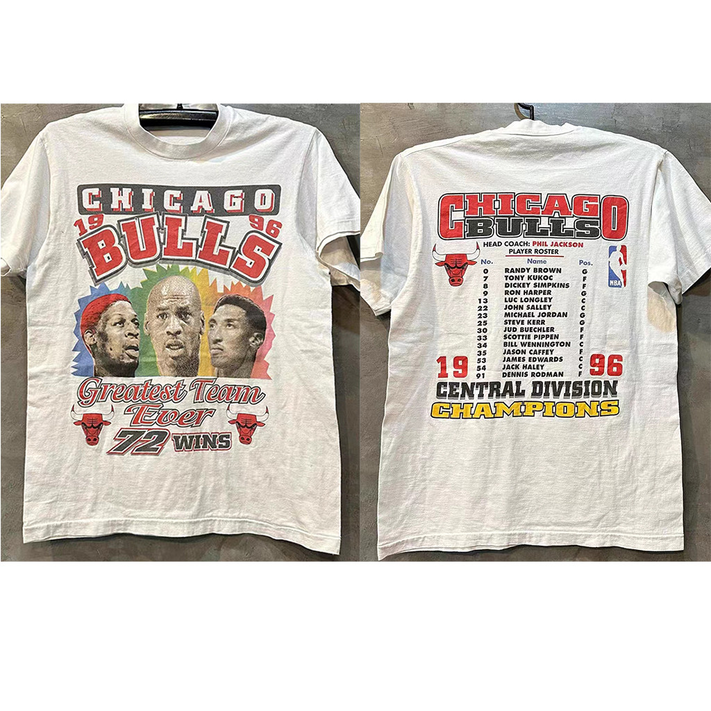 Nba Rodman Retro Kobe Portrait พิมพ์แขนสั้น American High Street กีฬา ...