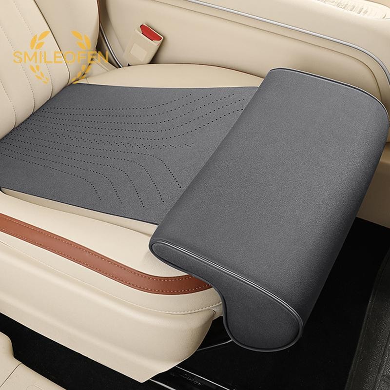 [Smileofen] Extension Car Seat Leg Holder Support Suede Universal Auto ...