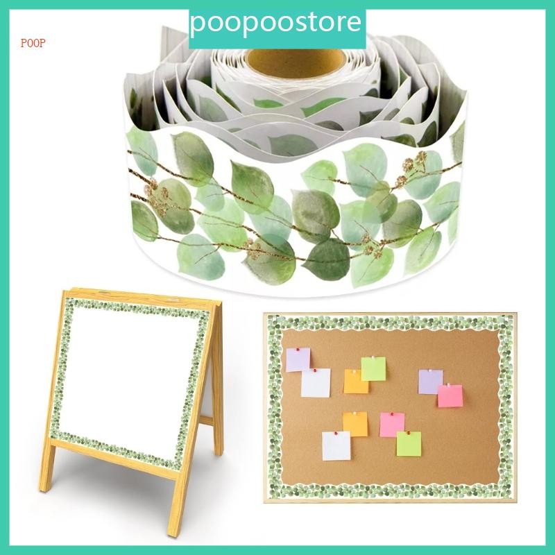 Poop Leaves Border Bulletin Board Border Die-Cut Border Trim ห้องเรียน ...