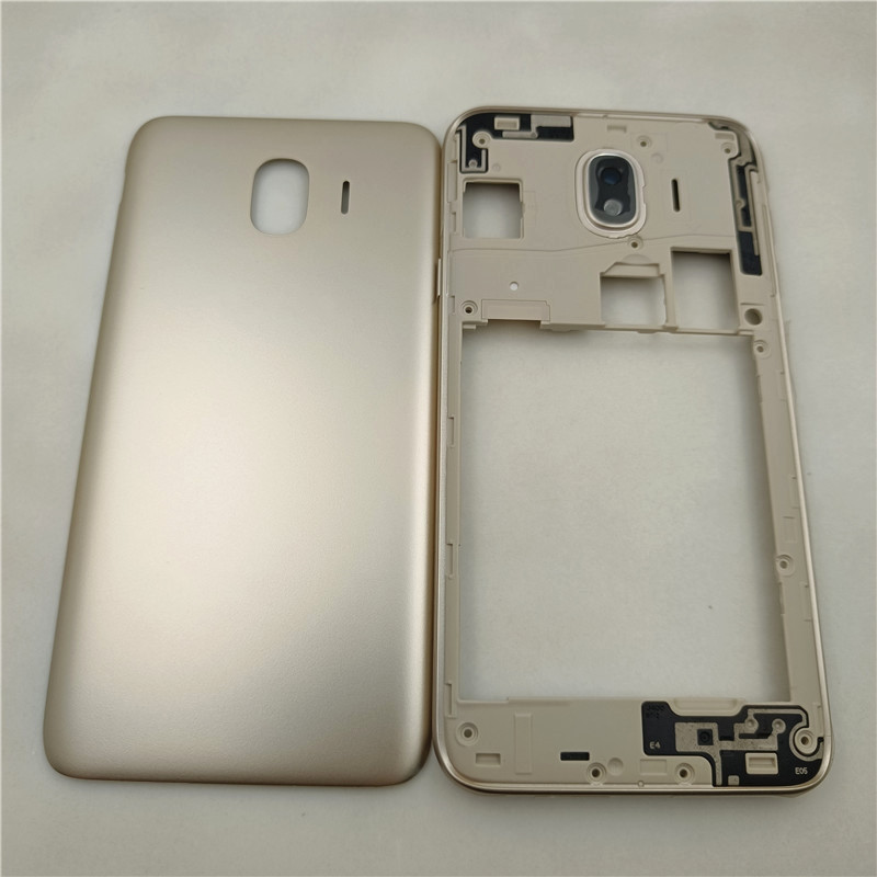 สําหรับ Samsung Galaxy J4 2018 SM-J400 J400F แบตเตอรี่ด้านหลังประตู ...