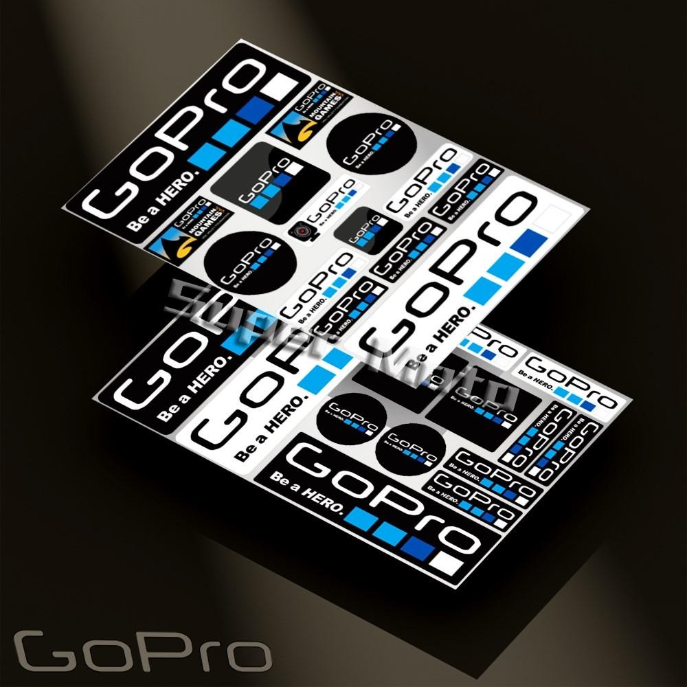 สําหรับ GoPro HERO Extreme กีฬาสติกเกอร์สะท้อนแสง Tailbox ตกแต่งสเก็ต ...