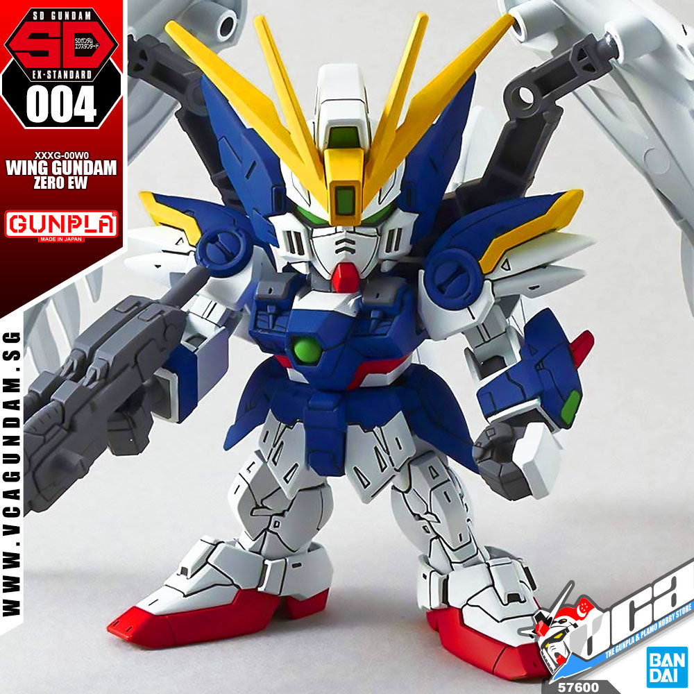 Bandai GUNPLA SD EX STANDARD SDEX WING GUNDAM ZERO EW CUTE SMALL ACTION ...