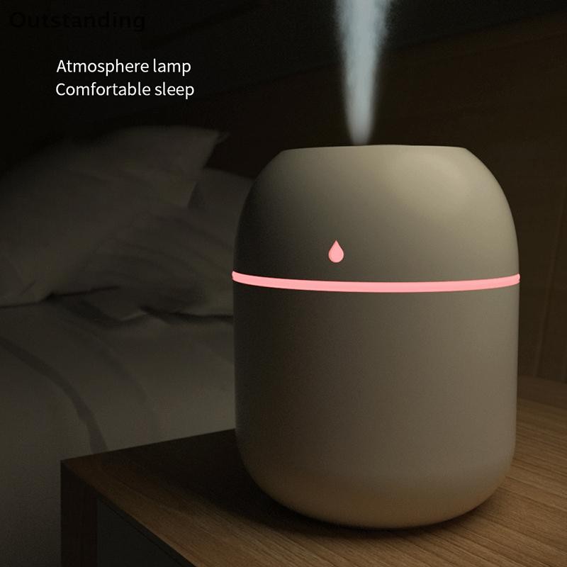 เครื่องเพิ่มความชื้นในอากาศอัลตราโซนิกขนาดเล็กที่โดดเด่น 200ML USB ...