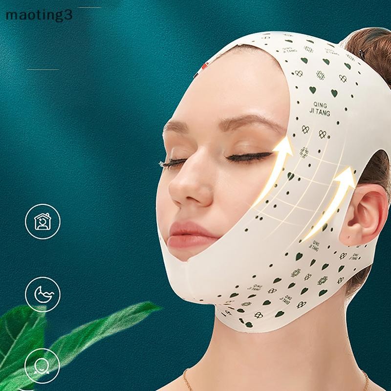 [เหมา] V Face Slimming Belt Facial Cheek Bandage Firm Lifting Band Anti ...