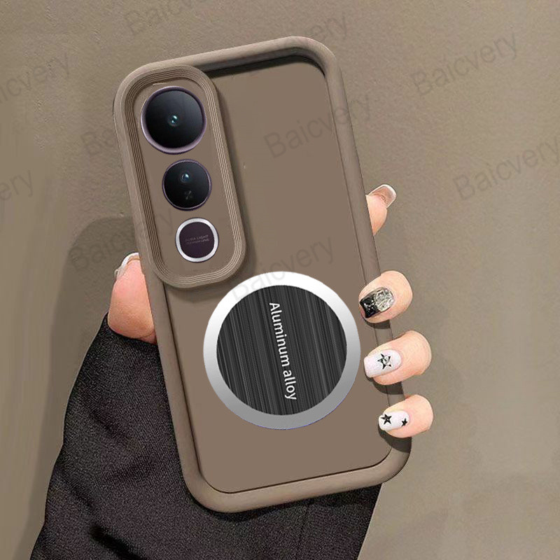 สําหรับ VIVO V50 Lite 5G 4G V2441 Pro Shock Proof Matte TPU Border ฝา ...