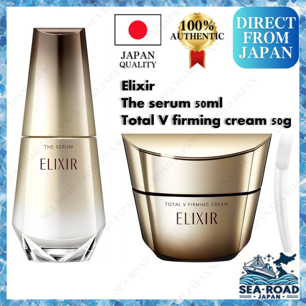ELIXIR The Serum Aa 50Ml & Total V Firming Cream 50G Container, Cream ...