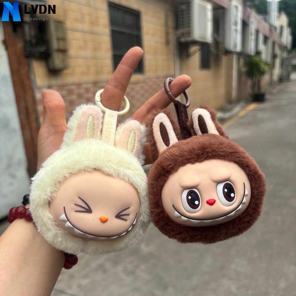 Labubu The Monsters Spring Wild Anime Figure Home Plush Doll - น่ารัก ...