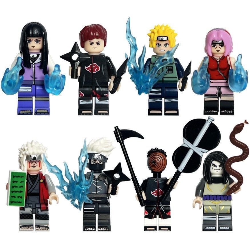 Naruto Third Party ใช้งานร่วมกับ Building Blocks Minifigures Konoha ...