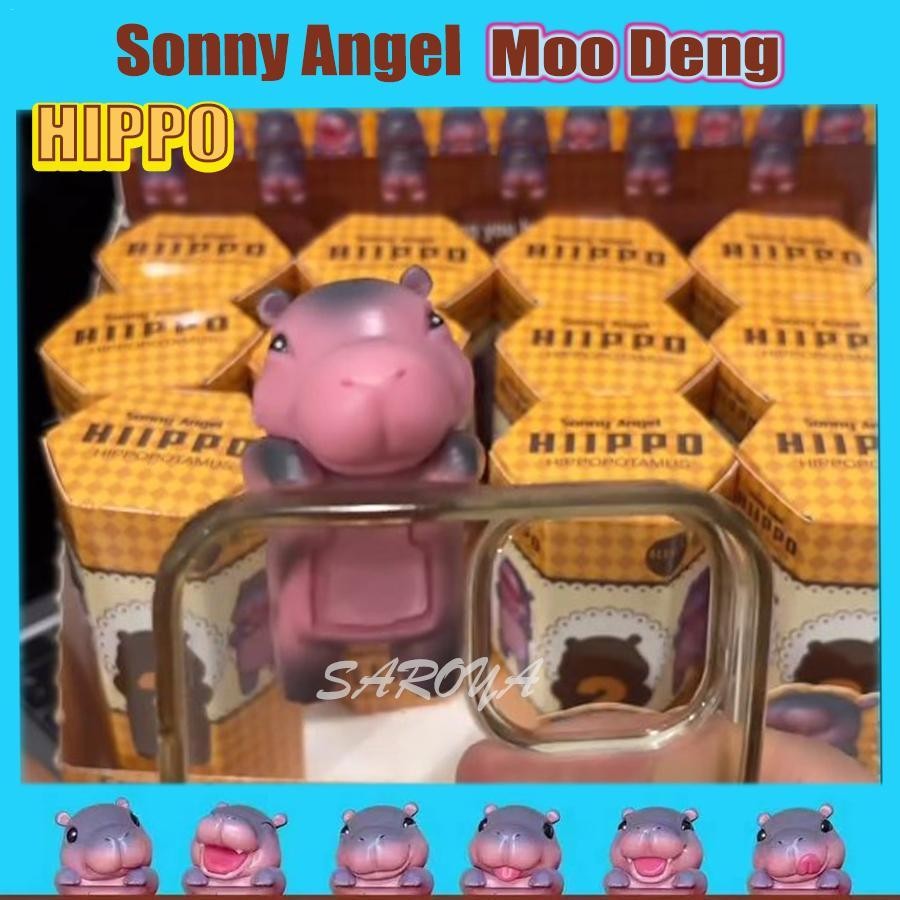 Sonny Angel Moo Deng Hippers กล่องตาบอด Mini รูป Sonny Angel HIPPO ...
