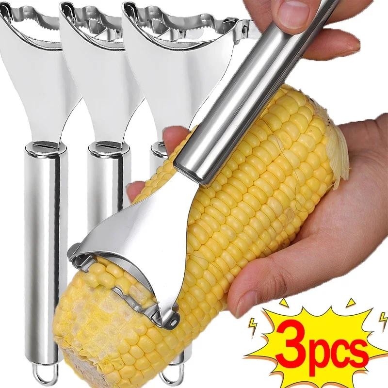 สแตนเลสหยักข้าวโพด Thresher Peeler เครื่องโกนหนวด - Melon Fruit Planer ...