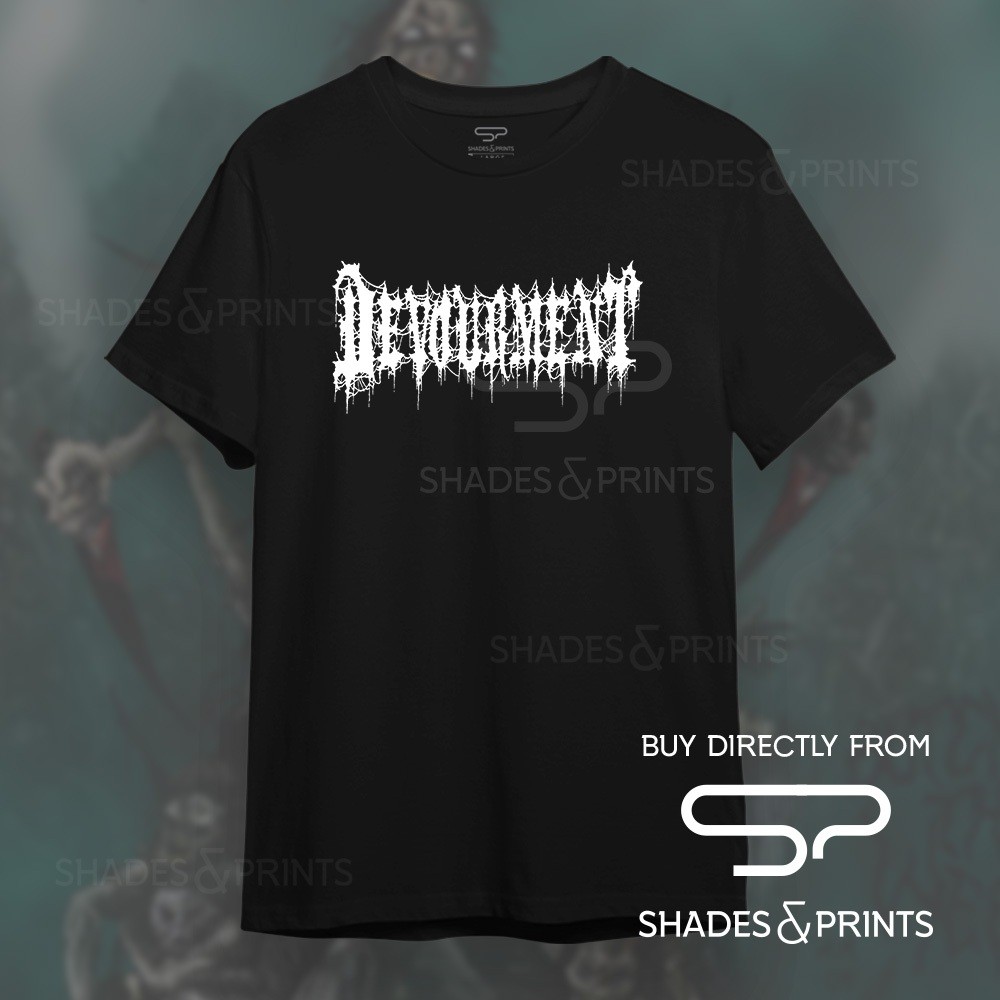 Devourment Death Metal Band ที่กําหนดเองเสื้อ Streetwear Shades ...
