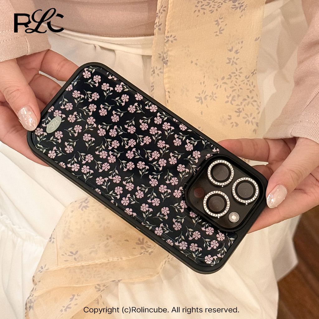 Rose ดอกไม้เคสโทรศัพท์ Drop-Resistant เคสโทรศัพท์สําหรับ iPhone 16 ...
