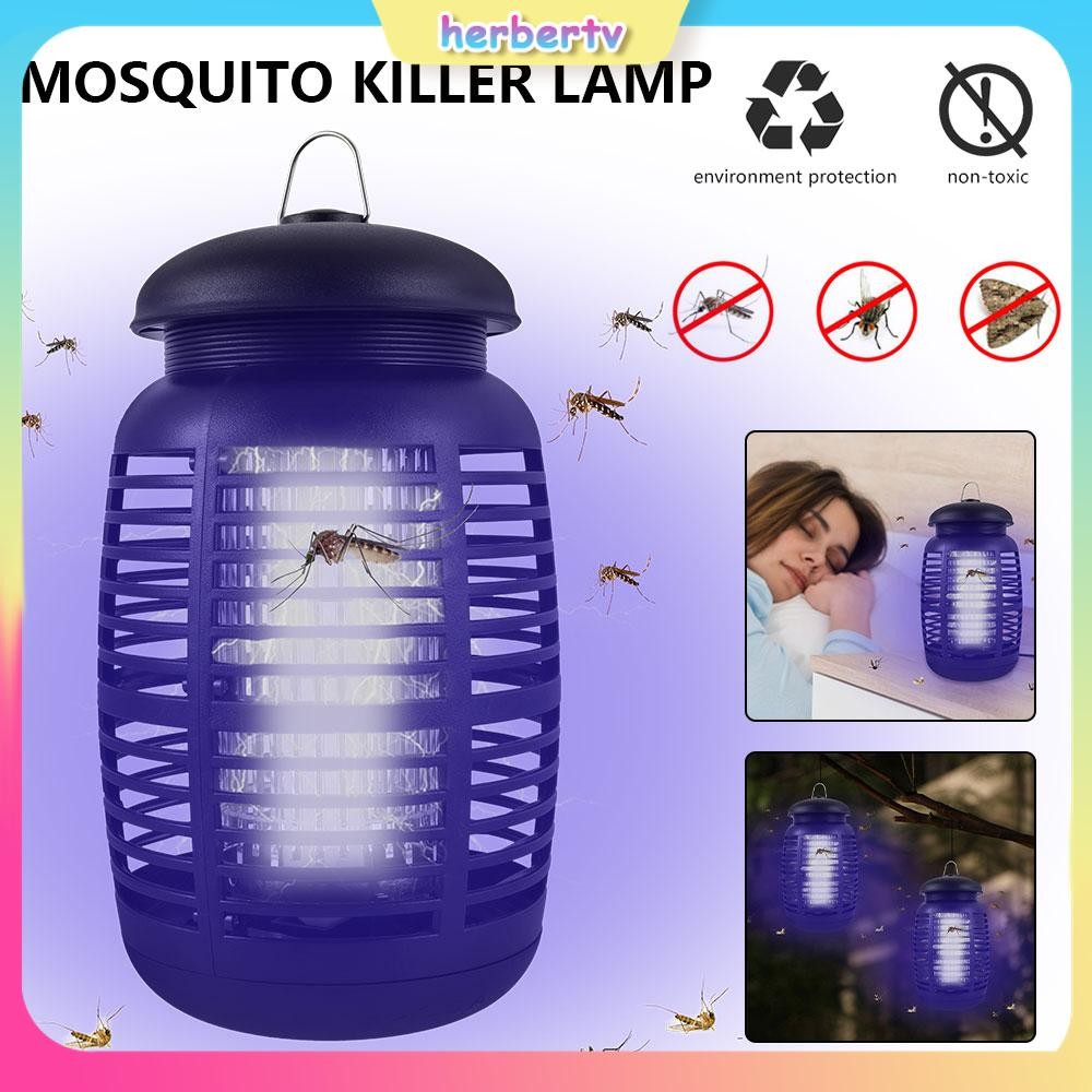 แมลงไฟฟ้ายุง Fly Killer Bug UV ในร่ม Pest Catcher Trap โคมไฟในครัวเรือน ...