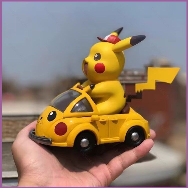 Yb Pikachu Action Figure Pokemon genie Mengbao series Pikachu drive ...