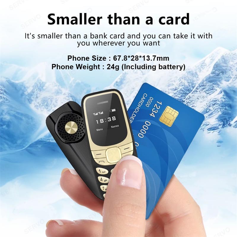 Bm35 Mini โทรศัพท์มือถือ 2G GSM ไร้สาย Dialer Dual SIM Magic Voice ...