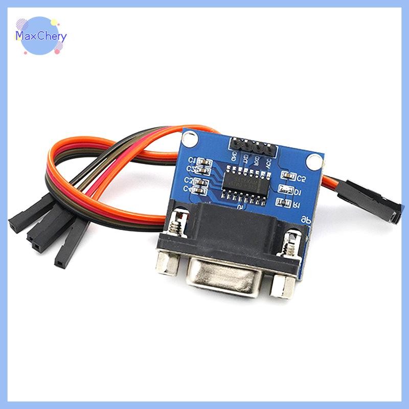 Mchy> MAX3232 RS232 ถึง TTL Serial Port Converter โมดูลหญิง DB9 ...
