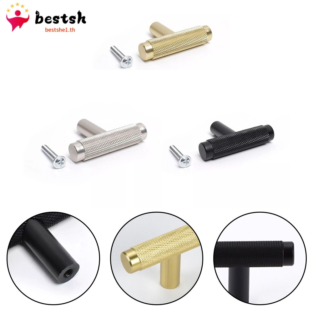 Bestshe ️มือจับประตูลูกบิดตู้ครัวลิ้นชักตู้ตู้ T Bar Knob | Shopee Thailand
