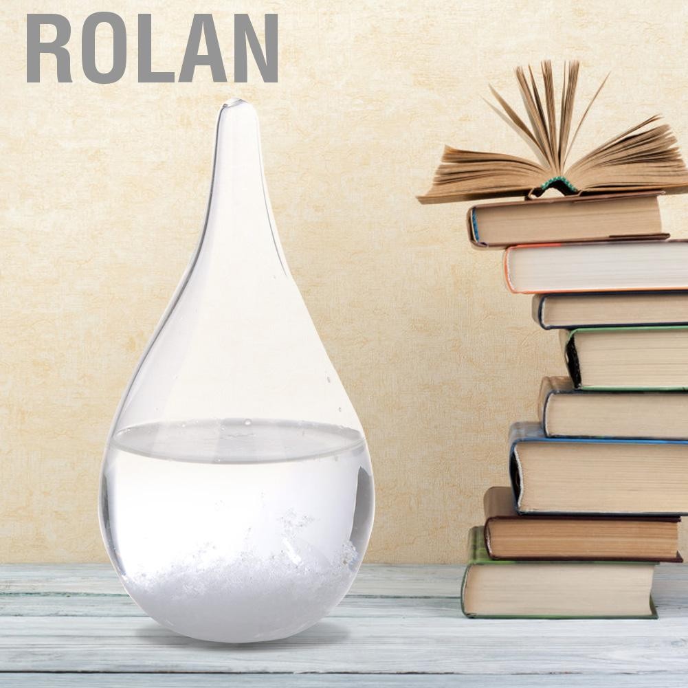 Rolan แก้วพยากรณ์อากาศ MINI Water DROP พยากรณ์ขวดหยด Windstorm คริสตัล ...