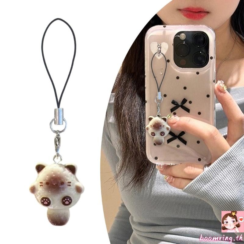 Boom Cute 3D Cat Mobile Chain Adornment Perfect For Casual Shopping ...
