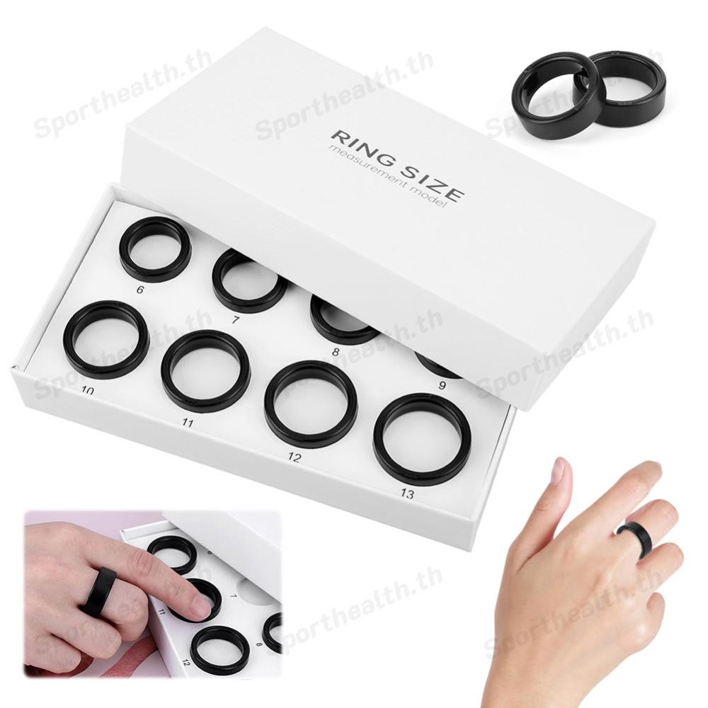 Smart Ring Sizing Kit ค้นหาแหวนที่สมบูรณ์แบบขนาด 8 ขนาดแหวนตัวอย่างขนาด 6 -13 | Shopee Thailand