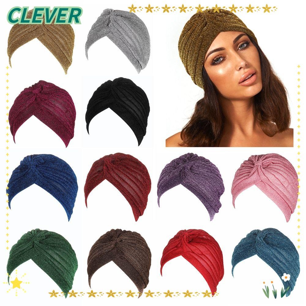 Clever Head Wrap Hair Loss Turban Soft Stretchable Headbands หมวกมุสลิม ...