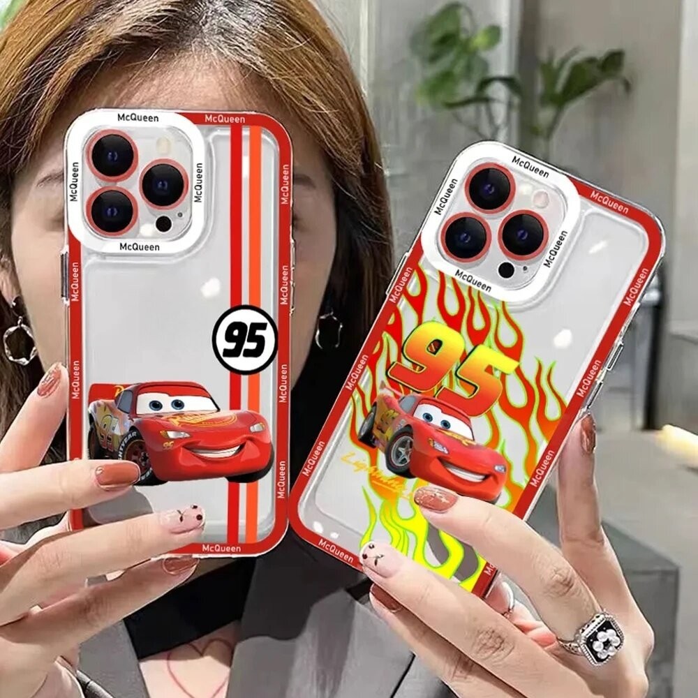 รถยนต์ 95 Lightning McQueen สําหรับ Xiaomi Redmi 9T 9C 9A 9 8 10C 10A ...
