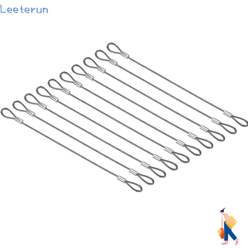 LEETERUN Stage Lights Rope, สแตนเลส Sliver Safety Security Cable Wire ...
