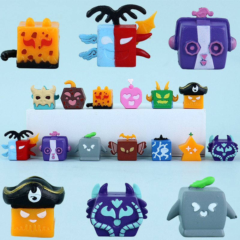 Blox Fruits Action Figure 13 ชิ้น Roblox Blox ผลไม้เครื่องประดับของเล่น ...