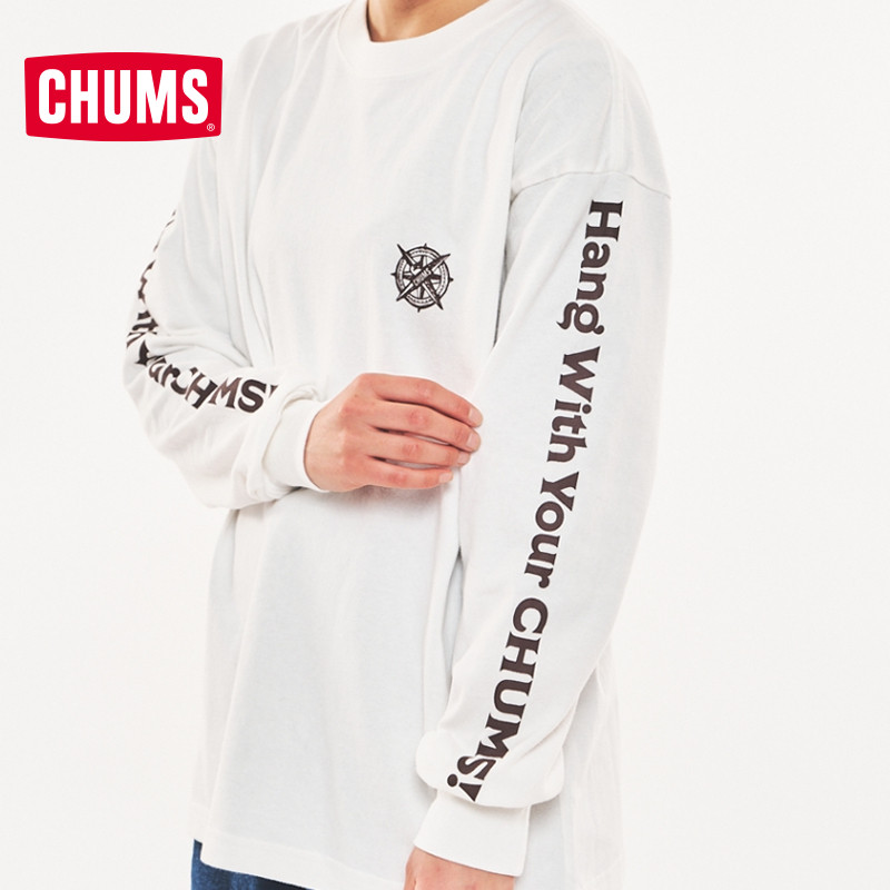 ผ้าฝ้าย 100% CHUMS Chacha Bird Casual ผู้ชายผู้หญิงสไตล์พิมพ์ผ้าฝ้าย ...